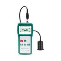 China 10 * 10mm Minimum Substrate Coating Thickness Gauge with 0.1 Mm Display Unit and 200g for sale