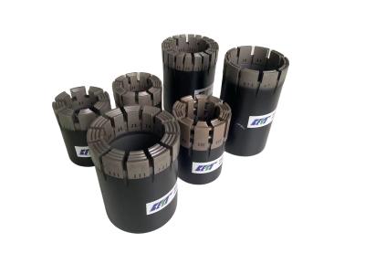 China Drilling Impregnated Diamond Bit NQ3 HQ HQ3 PQ AQ BQ NQ for sale