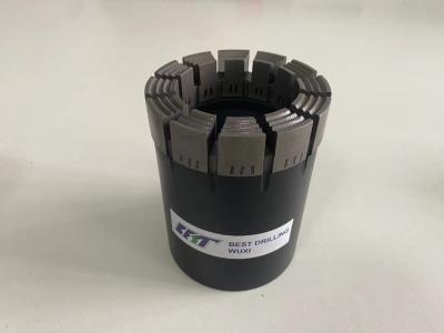 China 47.7mm-122.3mm Impregnated Diamond Core Drill Bits Mining Exploration for sale