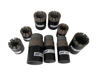 China Diamond Pq Impregnated Core Bit For Geological Drilling Exploration for sale