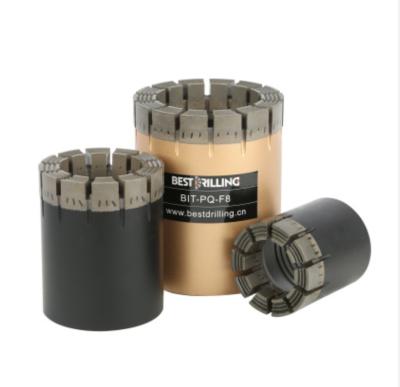 China HQ/AQ/BQ/NQ/PQ Series Core bit High quality impregnated diamond core bit for geological exploration for sale