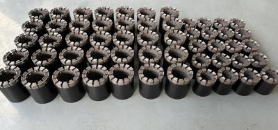 China HQ NQ NW HW Geological Turbo Type Design Impregnated Diamond Core Bit for sale