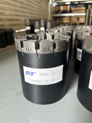 China NQ HQ CQ DQ EQ Impregnated Diamond Bit Drill Rod Ends For Geological Drilling for sale