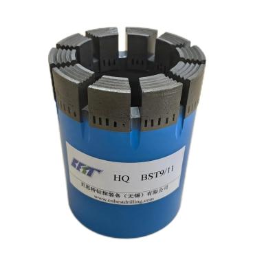 China Bq Nq Hq Pq Bq Diamond Core Drill Bit for Rock Sample Drilling for sale