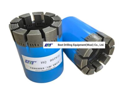 China Bq Nq Hq Pq Bq Diamond Core Drill Bit for Geological Exploration Sampling for sale