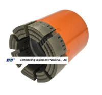 China Bq Nq Hq Pq Bq Diamond Core Drill Bit with Different Hardness Level for sale