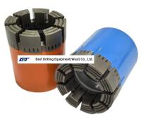 China Bq Nq Hq Pq Bq Diamond Core Drill Bit for Wireline Coring Drilling for sale