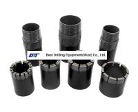 China Rock Drilling Carbon Bit Diamond Drill Nq Hq Pq Bq for Core Sampling for sale