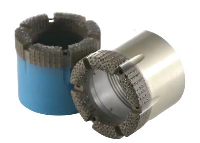 China Reduced Risk of Bit Clogging Effective in Hard Rock Formations Surface Set Diamond Core Bit for sale