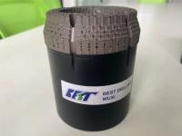 China Consistent Performance in Varying Drilling Depths Surface Set Diamond Core Bit for sale