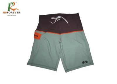 China Men's 4 Way Stretch Surf Board Shorts with Bandage Closure Beach Swim Trunks 20 Inch for sale