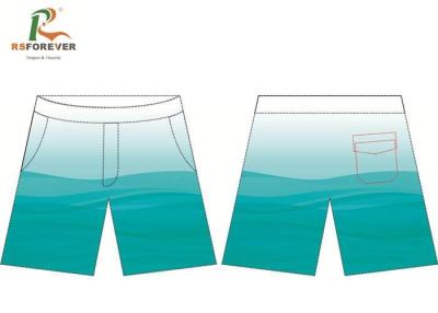 China Customized Pattern Beach Men Board Shorts Waterproof Dye Sublimation 20 Inch for sale