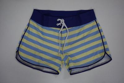 China Custom Lightweight Women's Running Shorts Recycled Fabric Beach Shorts for sale