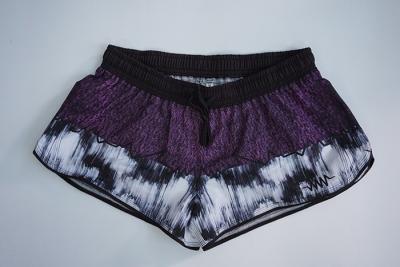 China Eco Friendly Dye Sublimated Printed Womens Board Shorts Short Length 5 Inch Inseam for sale