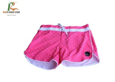 China Ladies Surf Swim Shorts 4 Way Stretch Sublimation Printing Custom Logo for sale