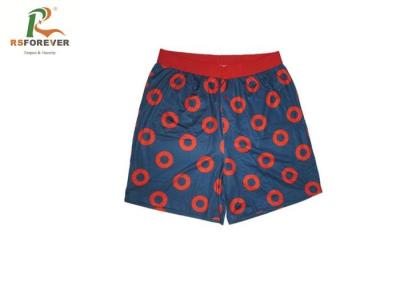China Boys Quick Dry Swim Shorts with Printed Label Summer Beach Board Shorts for sale