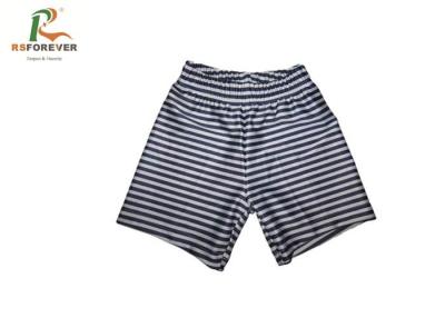 China Customized Boys Board Shorts Swimwear 100% Polyester Peach Skin Fabric for sale
