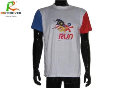 China Custom Printed Short Sleeve T Shirts 100 Cotton Promotional Silk Screen for sale
