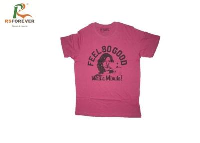 China Screen Printing Round Non Shrinking T Shirts 100 Percent Polyester 180 Grams for sale