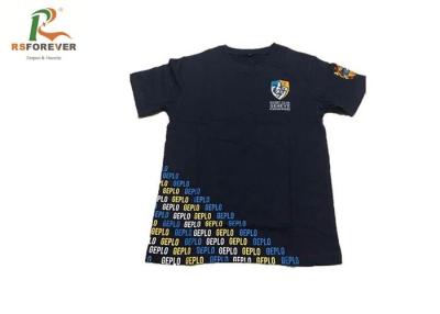 China 100% Cotton 180gsm Wrinkle Free T Shirt Fabric Embroidery Ready for sale