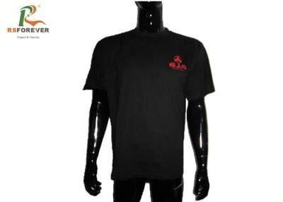 China Men's Athletic Gym T Shirt Summer Crew Neck Screen Printing Cotton 180gsm for sale