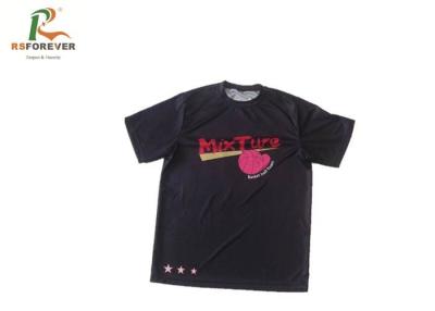 China Custom Screen Printed Cotton T Shirts Unisex Dri Fit Casual Wear 180gsm for sale