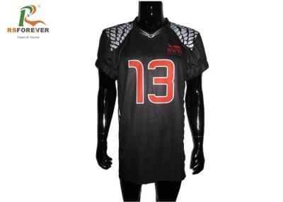 China Custom Football Jersey Shirts Quick Dry 100 Percent Polyester Team Sportswear for sale