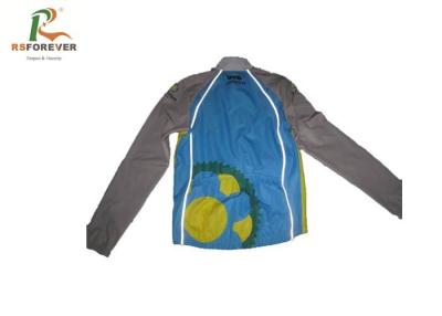 China Custom Sublimation Long Sleeve Cycling Jersey UPF 50+ Sun Protection for sale