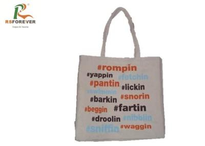 China Recyclable Foldable Cotton Canvas Tote Bag White Shopping Bag Custom Logo 40x35cm for sale