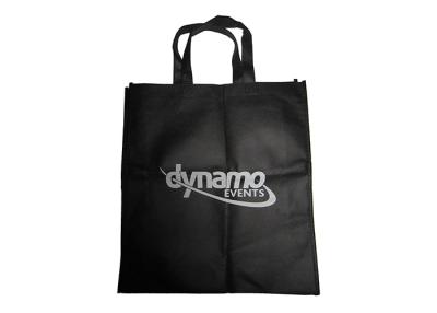 China Heavy Duty Drawstring Non Woven Bag Side Gusset 80gsm Fabric Bags 30x40cm for sale