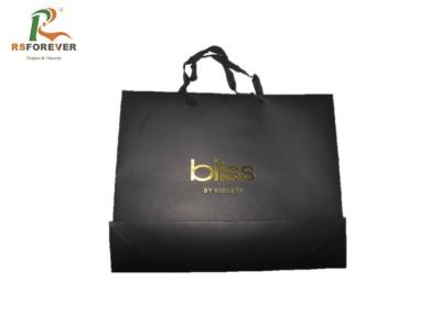 China Custom Flexo Printed Paper Carrier Bags 32x22x10cm Kraft Shopping Bags Gift Packaging for sale
