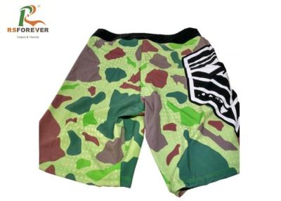 China Custom CMYK Printed Board Shorts 100% Polyester Quick Dry Beach Shorts for sale