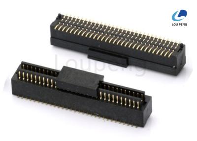 China 0.5mm pitch Board to Board Connector, PCB connector, male, H=3.0mm~6.5mm, 8pin ~ 100pin for sale