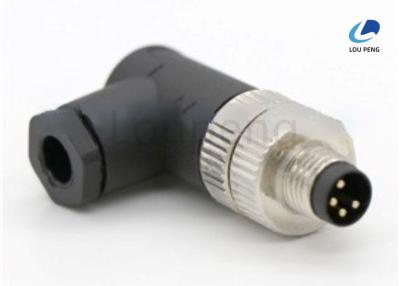China Shock Half Sine Wave Circular Connector Black Contact Resistance 5 OHMS MAX Durable Electrical Connection Solution for sale