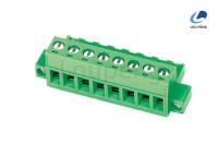 China Contact Brass Phosphor Bronze Screw Clamp Terminal Block Rated Current 8A Electrical Connector Used in Power Supply and Control Systems for sale