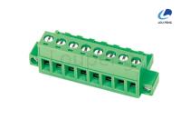 China Contact Brass Phosphor Bronze Screw Clamp Terminal Block Rated Current 8A Electrical Connector Used in Power Supply and Control Systems for sale