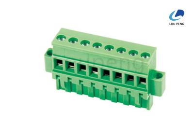 China Housing UL94V 0 Industrial Terminal Block Featuring Phosphor Bronze Contact Brass Ensuring Electrical Circuit Connections for sale