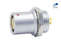China PPS Insulation Material Push Pull Connector Straight Right Angle Shielding Effect Greater Than 80 DB At 1GHz Durable Electrical Connection for sale
