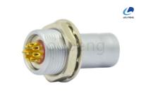 China Panel Mount Push Pull Connector Offering Shielding Effect Over 80 DB at 1GHz Supporting Env Experiment 20 80 21 and Connection for sale