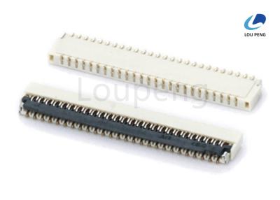 China Number Of Positions 2 To 50 Pins FPC FFC Connector Featuring Pitch 05mm 10mm 125mm 127mm and Current Rating 05Amps Suitable for Flexible Circuits for sale
