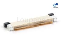 China Gold Plating Contact Resistance 20max FPC FFC Connector Tin Plated Solder Tab Phosphor Bronze Providing Signal Transmission for sale