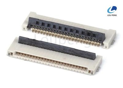 China Phosphor Bronze Solder Tab FPC FFC Connector 2 To 50 Pins Flexible Printed Circuit Cable Connector Electrical Connection for sale
