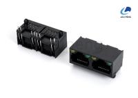 China MATING UNMATING FORCE 30N 3.06KGF MAX RJ45 LAN Connector IR Temperature 260 ± 5°C 5 to 10 Seconds Shield Iron Alloy T0.2MM for sale