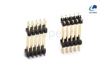 China Retention Force 700g Min Through Hole Pin Header Phosphor Bronze Pin Material Ideal for Electronic Connector Applications for sale