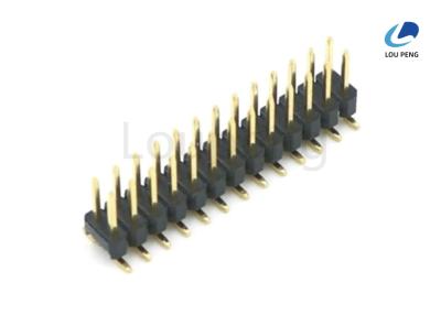 China 2 To 40 Pins Pin Header Connector Offering 260C Processing Temperature for 10 Seconds and 1000M Ohms Min Insulation Resistance Providing Stable Circuit Connections for sale