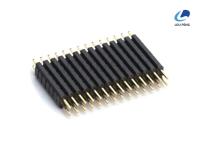 China Gold Plating Dual Row Pin Header 2 To 40 Pins Versatile Connector Suitable for Multiple Electronic Applications for sale