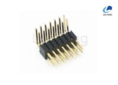 China Male Pin Header Connector Featuring 3.0AMP Current Rating Suitable for Electronic Devices and Circuit Board Connections for sale