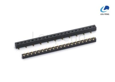 China Usually Versatility Female Connector Header Pin Gold Plating Designed for Signal Transmission and Electrical Connectivity for sale