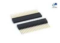 China 0.8mm Pitch Female PCB Header Connector Made with Polyester UL94V0 Housing Delivering Electrical Contact and Mechanical Strength for sale