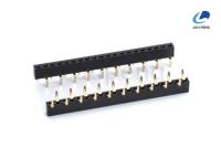 China Gold Plating Female Header Connector Featuring Phosphor Bronze Pins Optimized for Openresty Server in Electronic Modules for sale